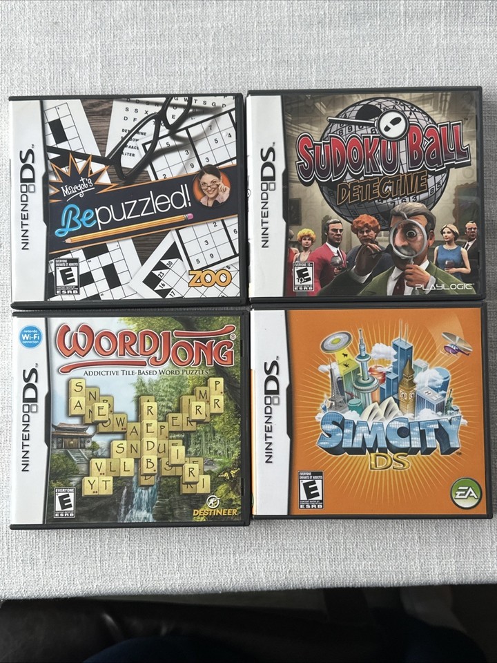 Large Lot Of 14 CIB Nintendo DS Puzzle Games - Tested Working | eBay