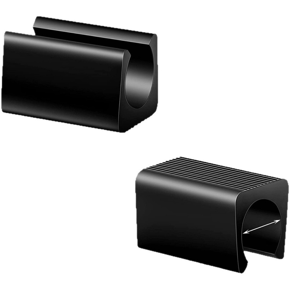 14mm Chair Leg Plastic Covers U Shaped Foot Protectors Noise Reducing ...