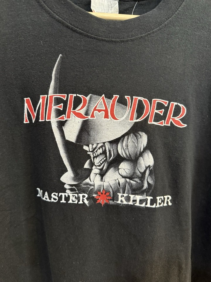 Vintage 90s Merauder Master Killer Band T Sz XL | eBay