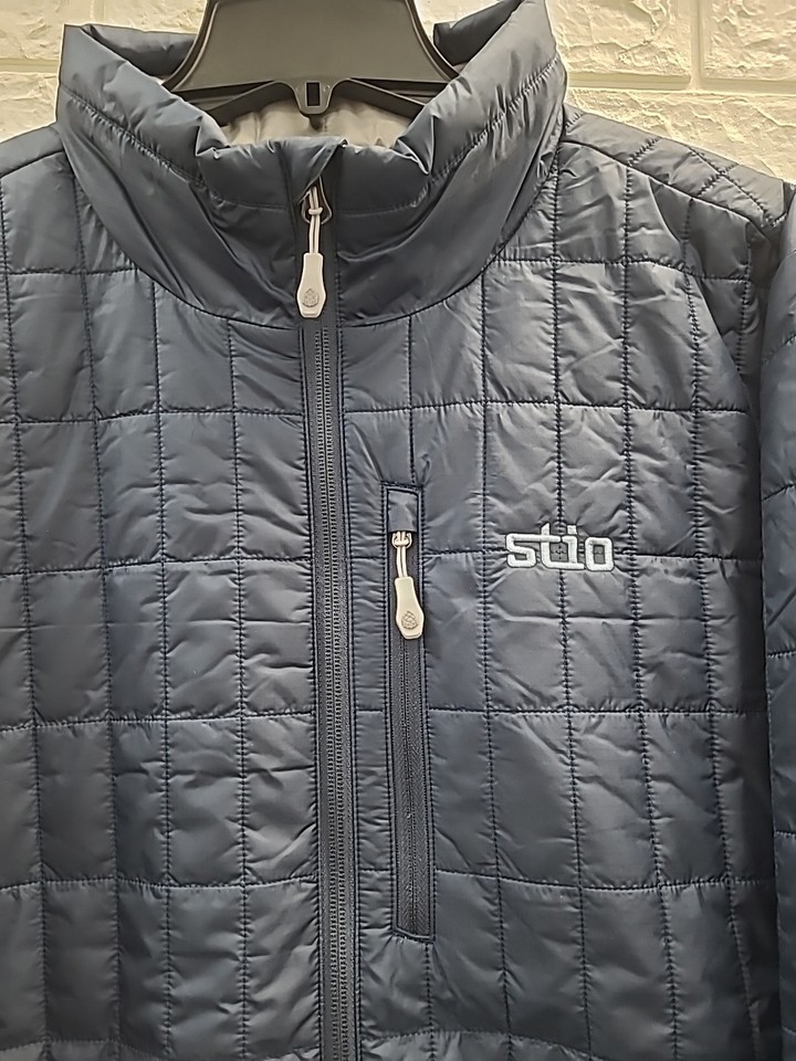 New Stio Azura Insulated Jacket Size Large Mountain Shadow | eBay