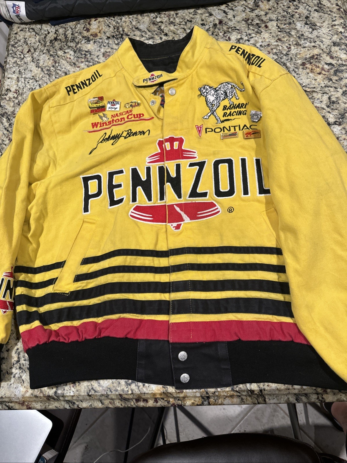 RARE Vintage Jeff Hamilton Nascar Johnny Benson Pennz… - Gem