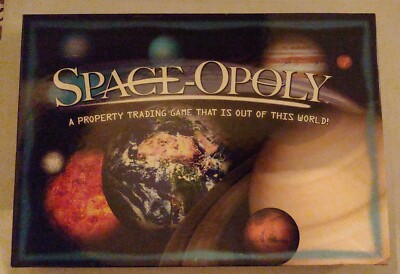 Spaceopoly Board Game Property Trading Game | eBay
