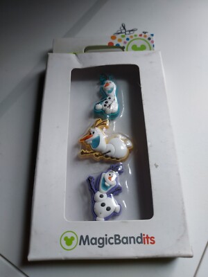 DISNEY FROZEN Olaf Magic Band MagicBandits 3 Pack - NIB | eBay