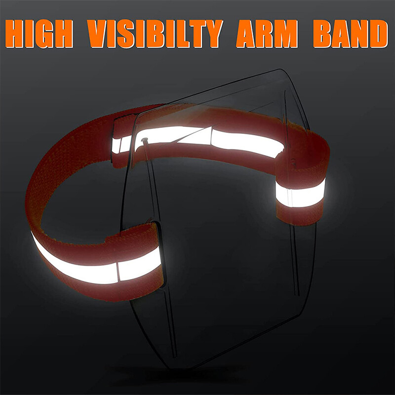 High Visibility Security Arm Band ID Badge Card Holder SIA Armband ...