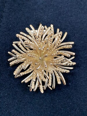 Tiffany & Co 18K Gold Anemone Sea Coral Reef Brooch Pin Pendant 26.2 ...