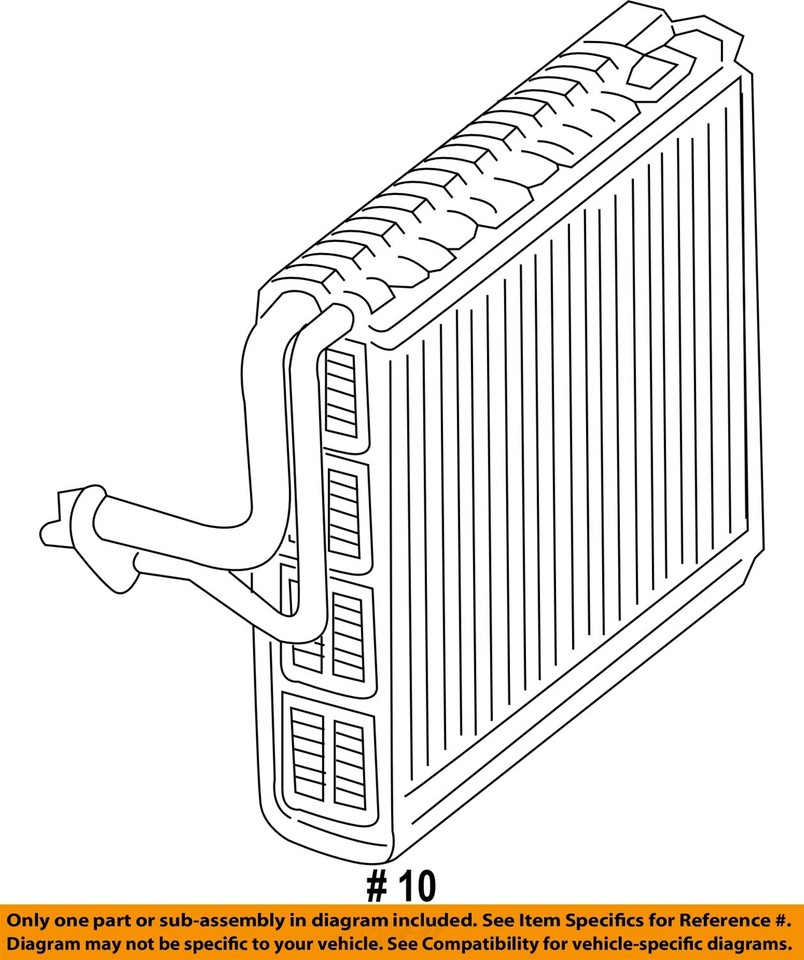 2014-2017 Mercedes S550 A/C Evaporator Core OEM 2228302101 | 1 Year ...