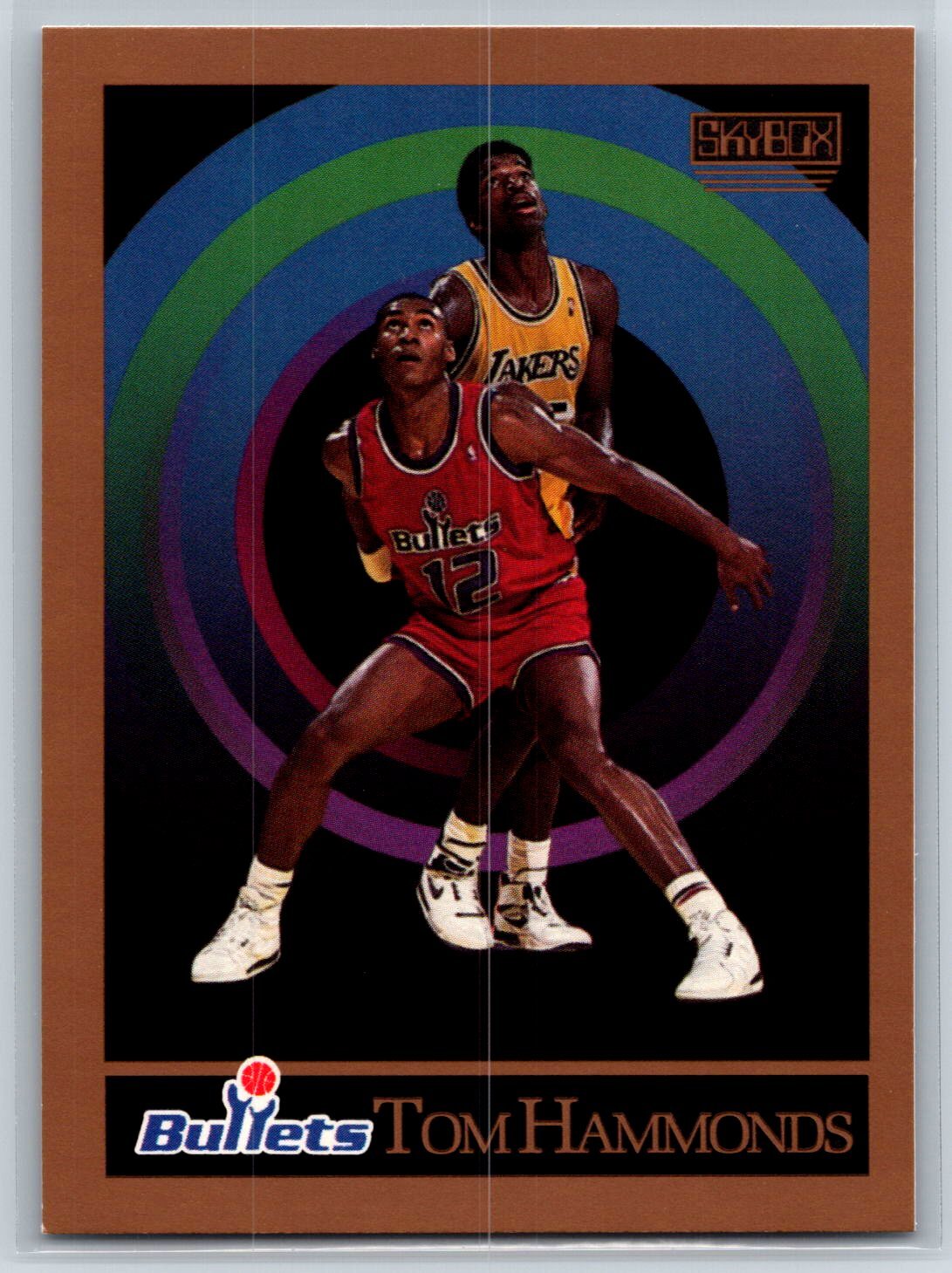 1990-91 Skybox Tom Hammonds Rookie Washington Bullets RC #289 | eBay