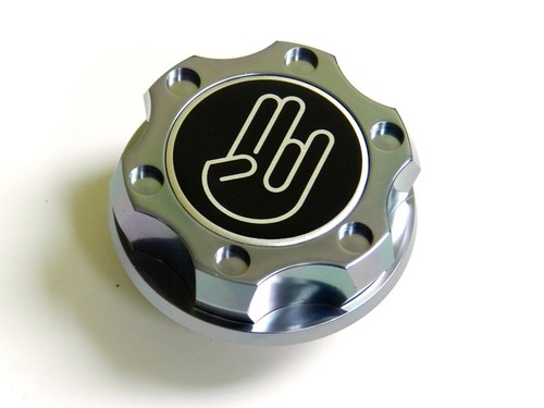 2005-2012 Ford Mustang VMS Racing Gunmetal Shocker CNC Engine Oil ...