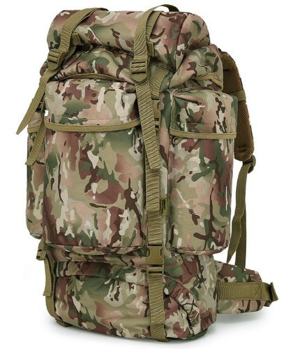 MILITARY RUCKSACK PADDED 60 LITRE PATROL PACK MTP BTP ARMY CADET ...