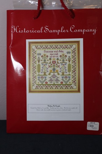 Historical Sampler Company - Wedding Pot Sampler Counted Cross Stitch ...