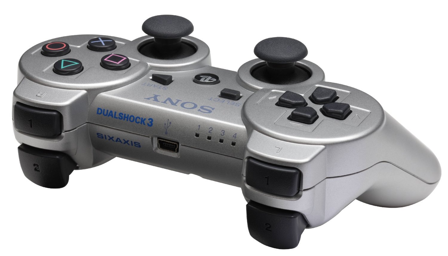 Unpackaged DualShock 3 PS3 Controller (Silver) + Play & Charge Cable | eBay