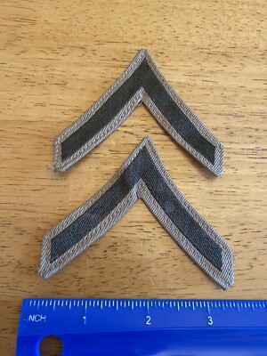 WWII USMC Tan Private First Class Enlisted Rank Patch US Marine Corps ...