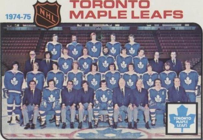 1975-76 Topps - Team Checklist Toronto Maple Leafs #91 for sale online ...