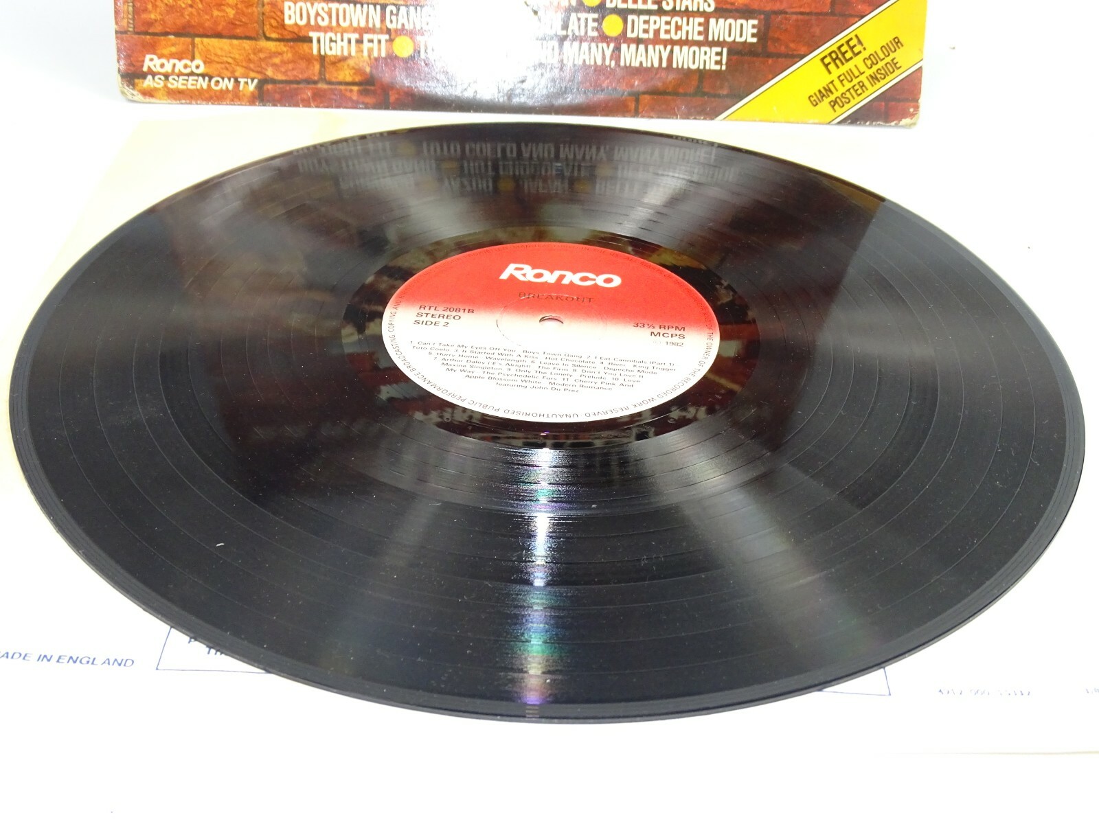 1982 Various-Pop Breakout Vinyl LP Album record UK RTL2081 RONCO | eBay UK