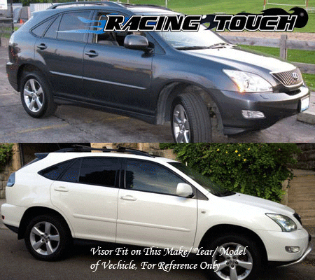 Out Channel Window Visor Deflector Rain Guard Sunroof 5pcs For Lexus ...