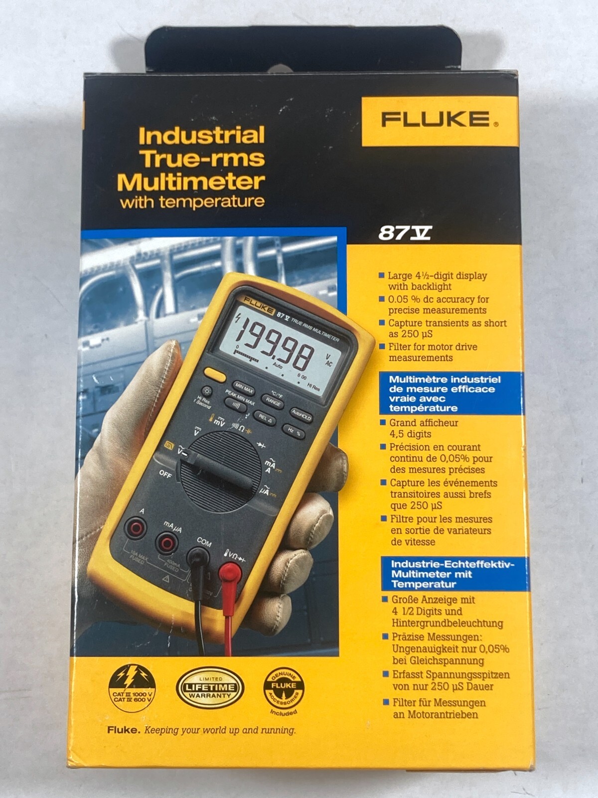Fluke FLUKE 87-V Handheld Multimeter for sale online | eBay