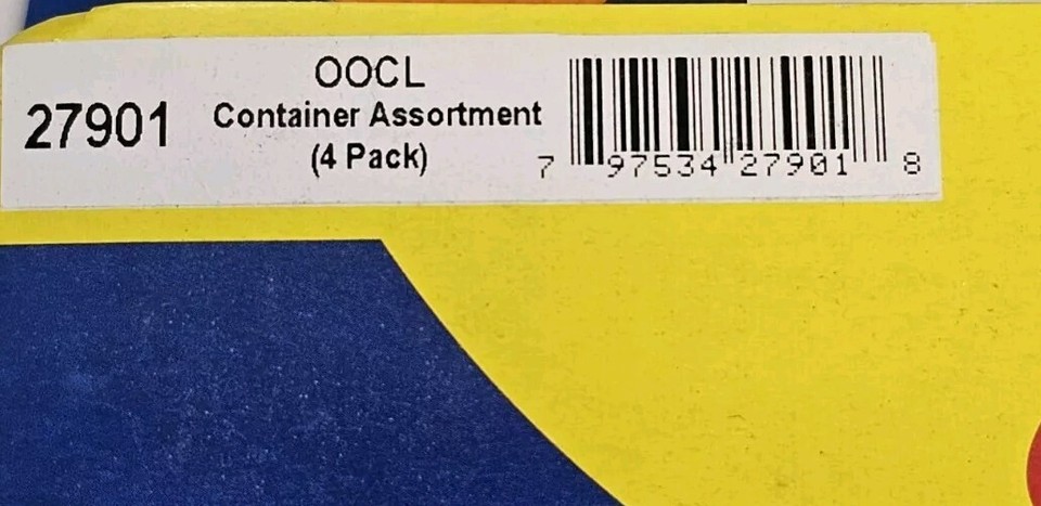 27901 Athearn OOCL Container Assortment | eBay