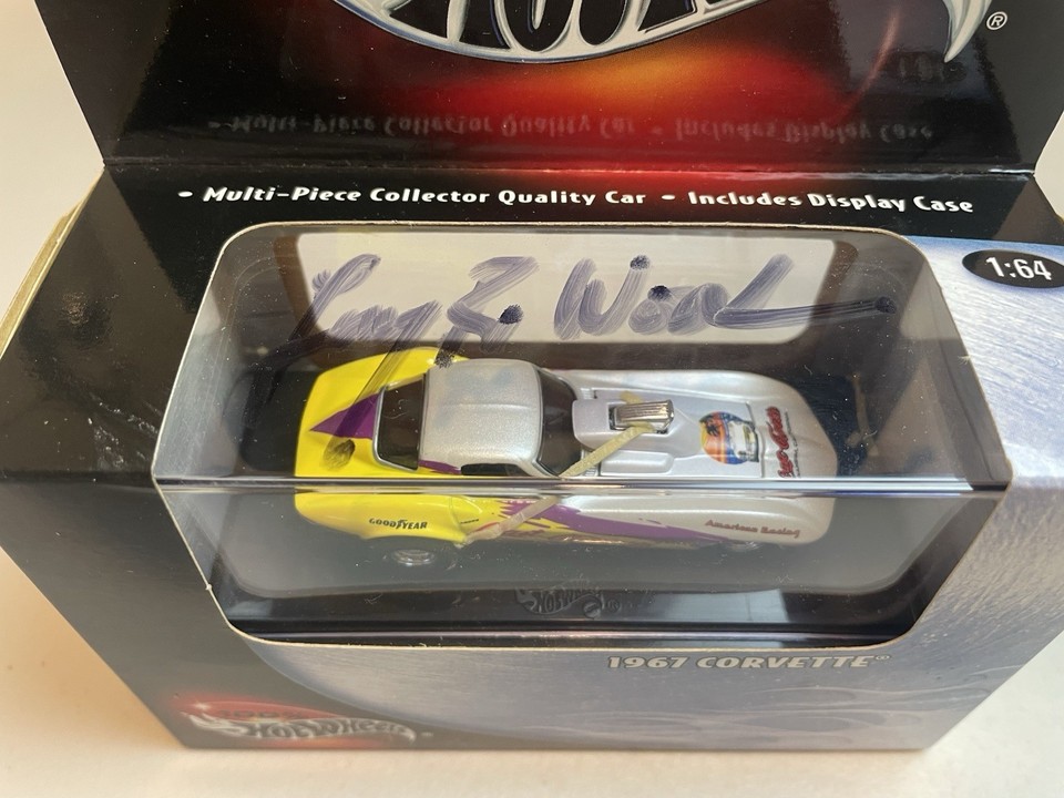 100% Hot Wheels Limited Edition 1967 Chevy Coast Corvette - LARRY WOOD ...