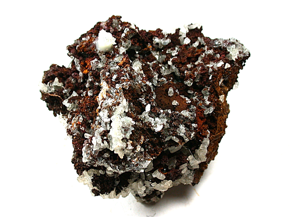 MINERALS : RARE TARBUTTITE XTLS ON ALL SIDES ON BROWN MATRIX, TYPE LOC ...