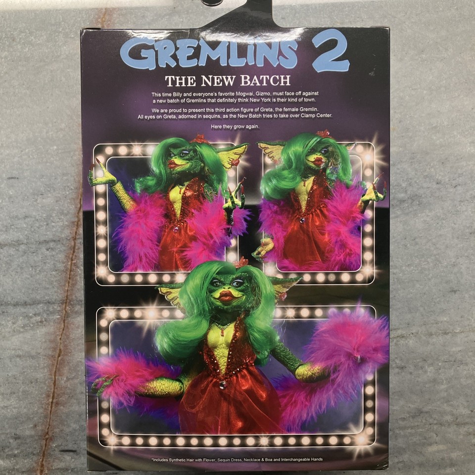 New 2023 Gremlins 2 - Ultimate Showgirl Greta 7” Scale Con Exclusive ...