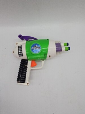 Toy Story BUZZ LIGHTYEAR SPACE RANGER BLASTER GUN - Disney Parks RARE ...