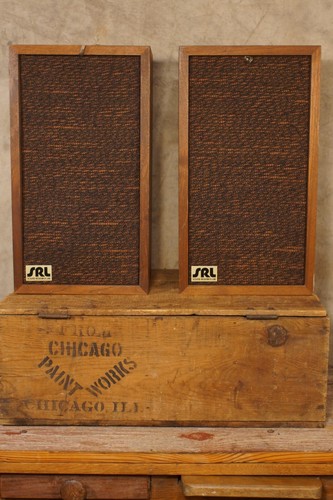 Vintage SRL Sound Research Lab Speakers SR 80 Rare Working Pair | eBay