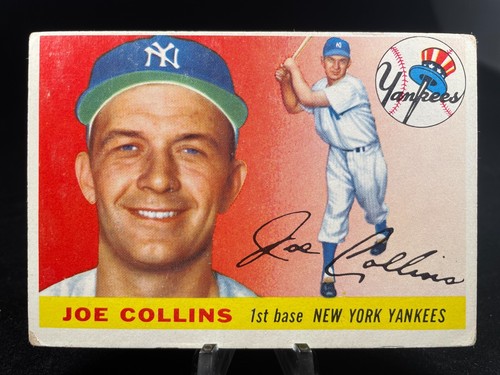 1955 Topps Baseball Joe Collins #63 New York Yankees | eBay