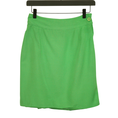 Women GY Due Skirt Silk & Viscose Made In Italy M I42 F40 US8 D36 GB10 ...