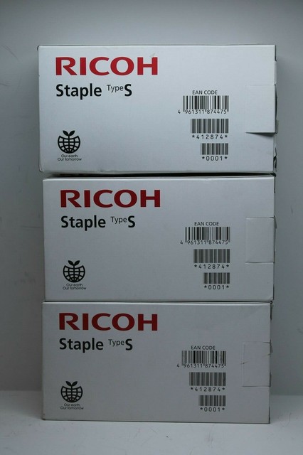 Genuine Ricoh Type S Staple Cartridge EDP 412874 Complete for sale ...