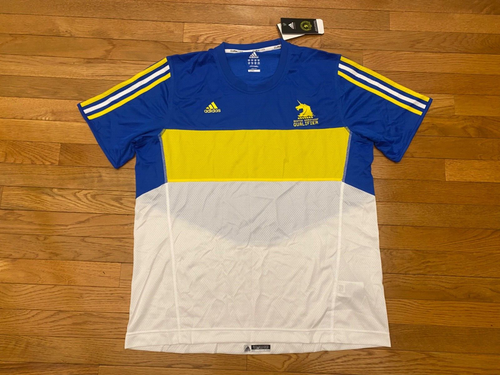 Adidas Boston Marathon Qualifier Short Sleeve Men’s Shirt Sz XL NWT | eBay