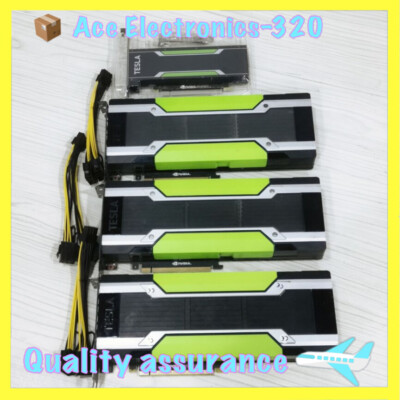 Tesla NVIDIA P4 8GB P40 24GB M40 24GB K80 24GB P100 16GB GPU Card LOT ...
