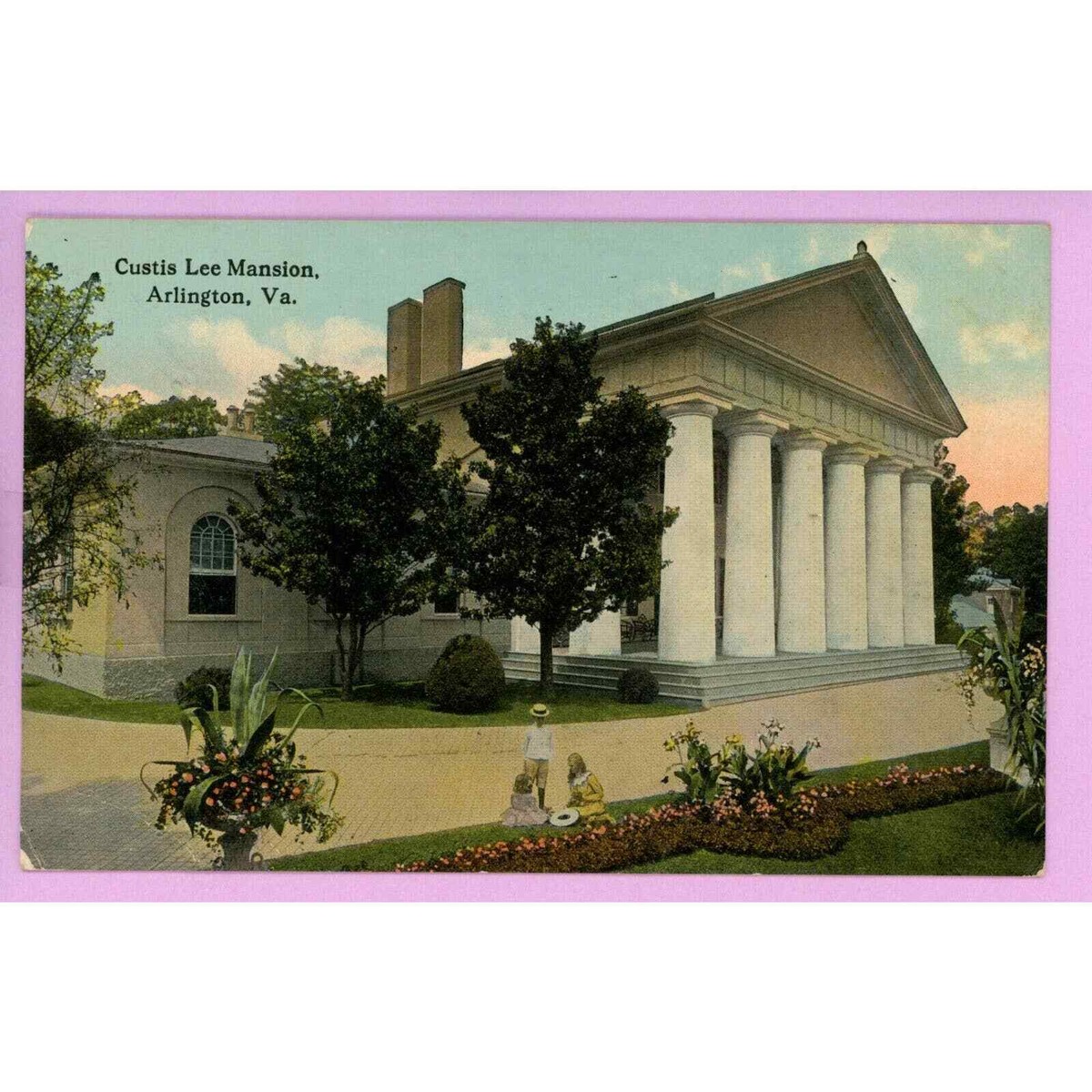 Lee Custis Mansion Robert E. Lee House At The Arlington National