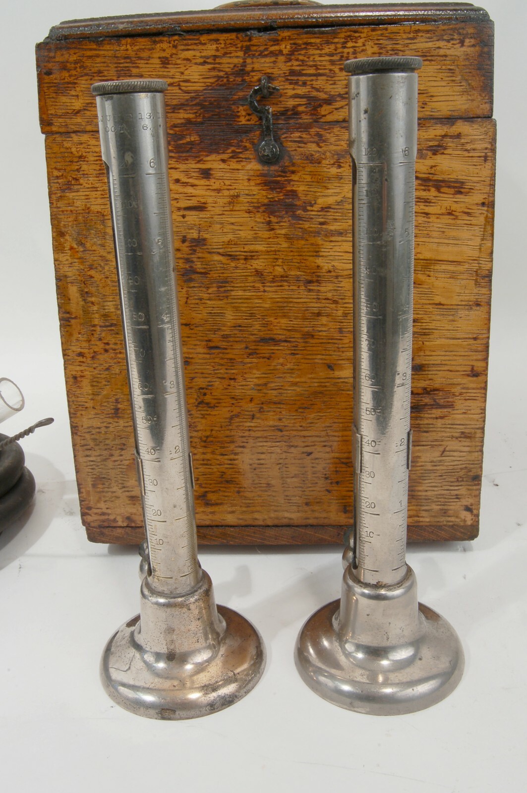 Antique Hydrostatic Leveling Instrument (water Level) RARE! "PAT" 1882 ...