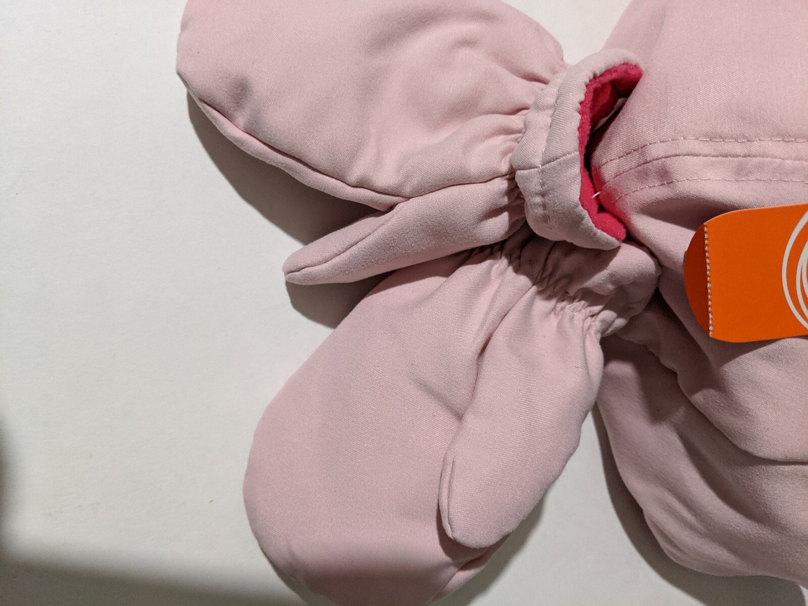 Baby Toddler Girls Pink Trapper Hat and Mittens One Size | eBay