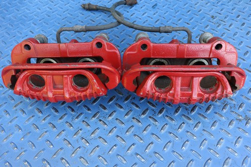 1988-1996 Chevrolet Corvette C4 Front Brake Calipers Brackets PBR | Red ...