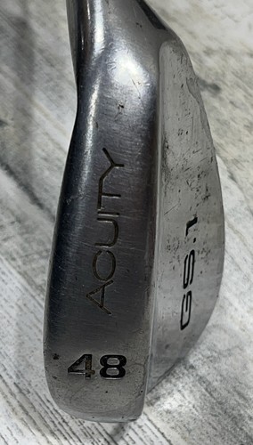 ACUITY GS-1 48 Degree Wedge Stainless/Steel Shaft Nice Grip Rust Spots ...