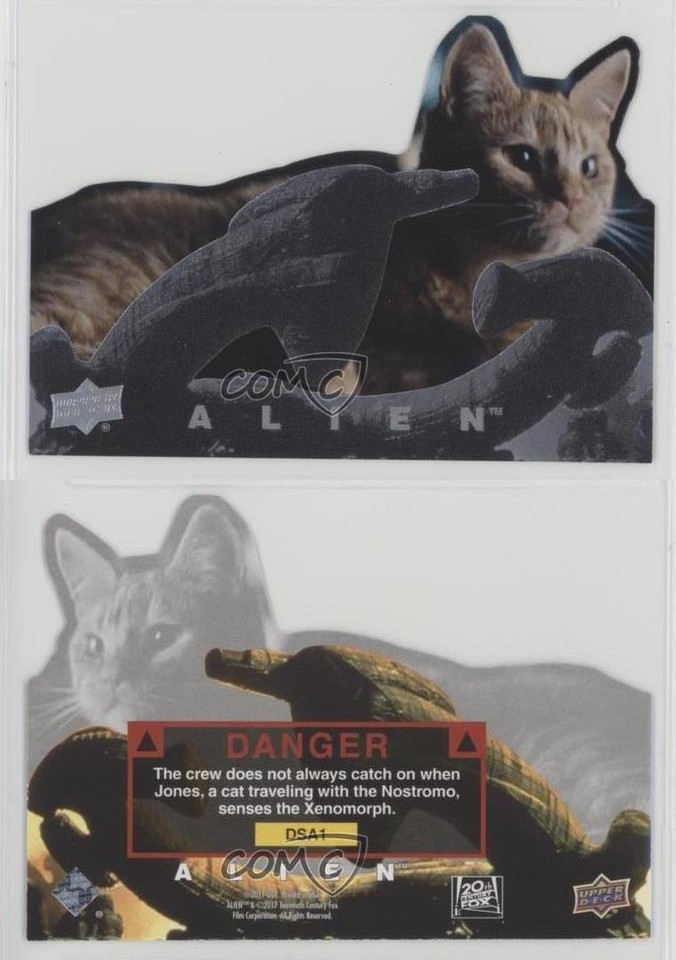 2017 Upper Deck Alien Movie Derelict Spaceship Achievements Jones #DSA1 ...