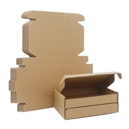 Corrugated Cardboard Shipping Boxes, 125x80x20mm Mini Royal Mail Large ...