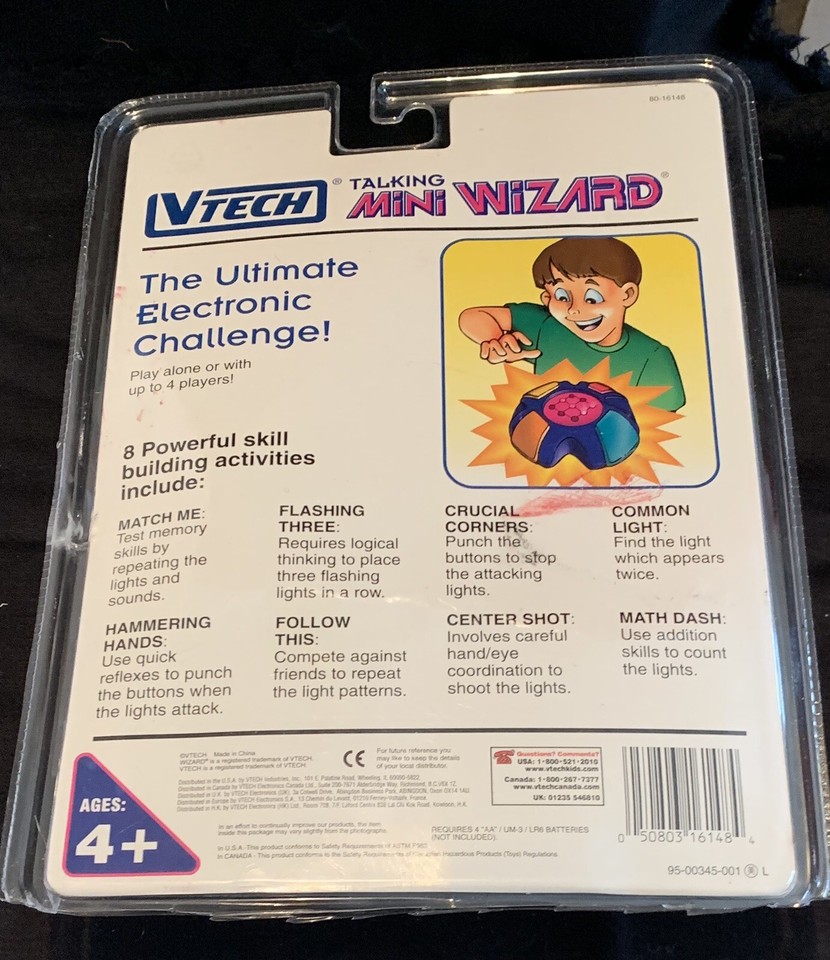 Talking mini Wizard electronic game puzzle educational Vtech | eBay