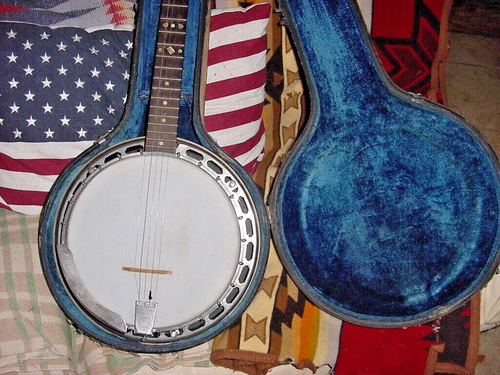 GIBSON BANJO FIVE STRING 1950/60S ORIGINAL CASE | eBay