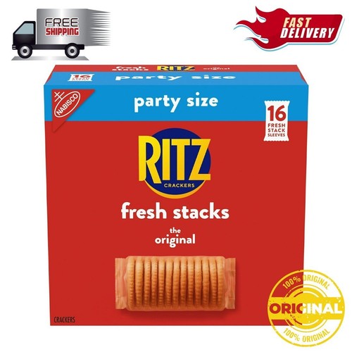 RITZ Fresh Stacks Original Crackers Fresh Stacks, Party Size (16 Stacks ...