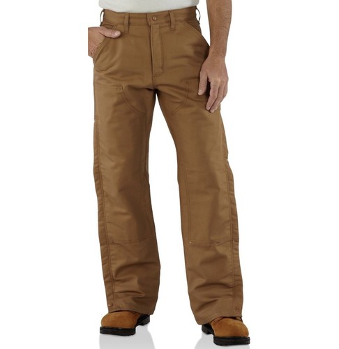 NEW Carhartt Mens 50x32 Flame Resistant Quilt Lined Canvas Workwear ...