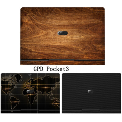 Carbon fiber Vinyl Sticker Skin Decals Protector Cover for GPD Pocket 3 ...