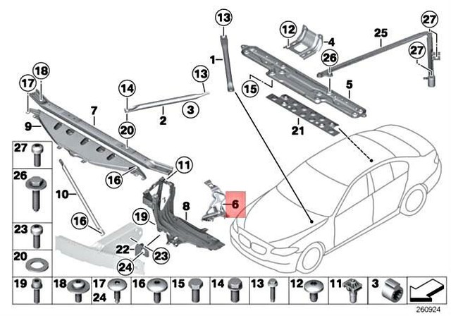 BMW 51647046351 Genuine OEM Factory Original Spacer for sale online | eBay