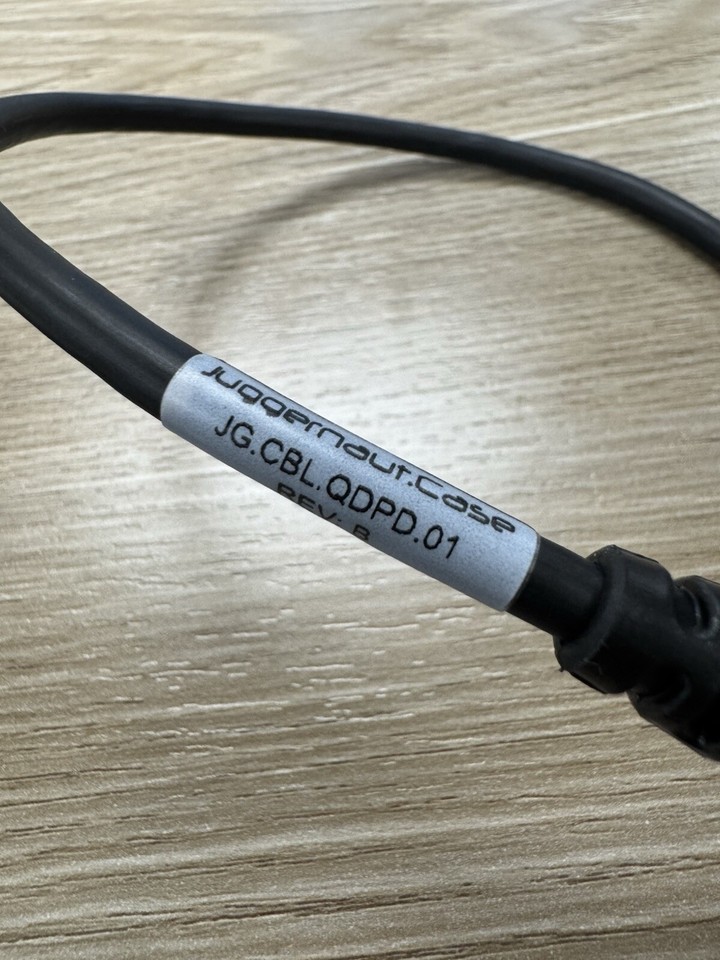 JG.CBL.QDPD.01 REV B Juggernaut.Case USB-C to Nett Warrior 24” Cable ...