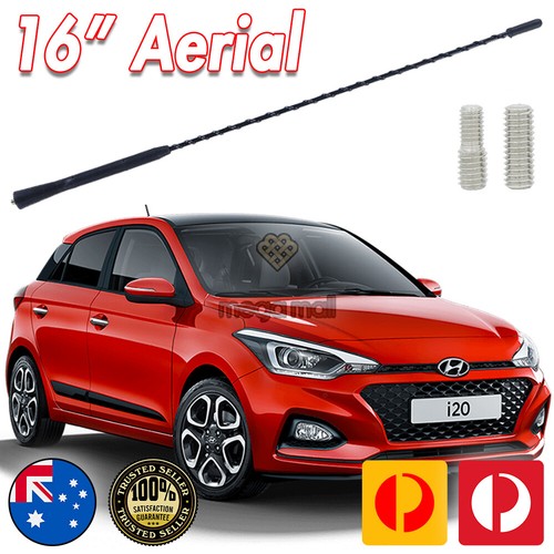 ANTENNA / AERIAL FOR HYUNDAI I20 I30 I40 IX35 IX45 GETZ WHIP 16 INCH ...