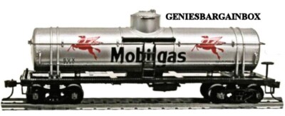 Ho Scale MOBIL 40' Single Dome Tank Car Model Power Mantua Series New ...