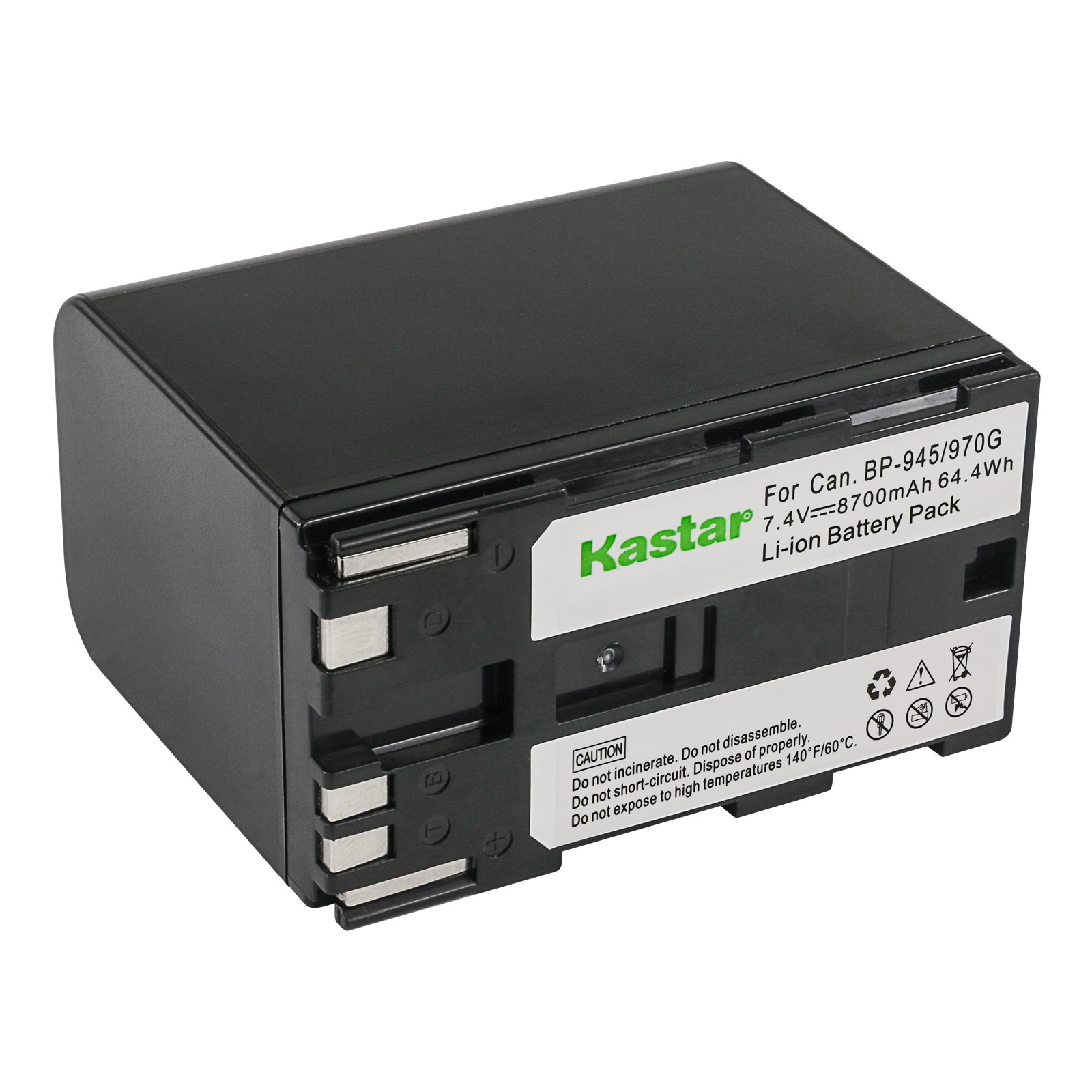 Kastar Replacement Battery for Canon BP-970G BP-945 & Canon GL1 GL-1 ...