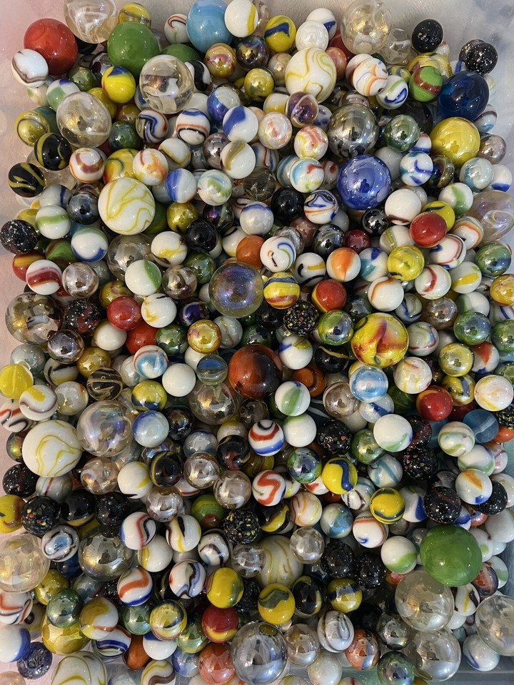 MARBLES SPECIAL COLLECTION 5/8 -FANCY MIX MARBLES 2 POUNDS More ...