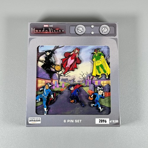 Wanda Vision 6 Pin Box Set - Amazon Exclusive Limited Edition #9434/ ...